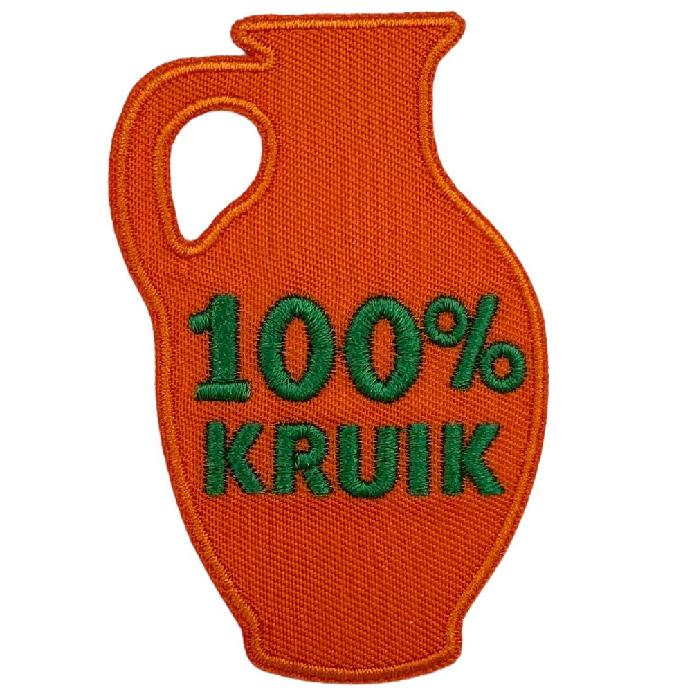 100% Kruik Oranje - Kruikenstad Embleem