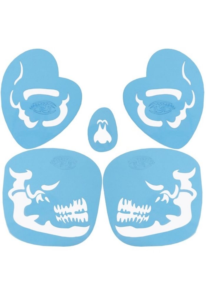 PXP Face Joint Sjabloon Skull | Festivales