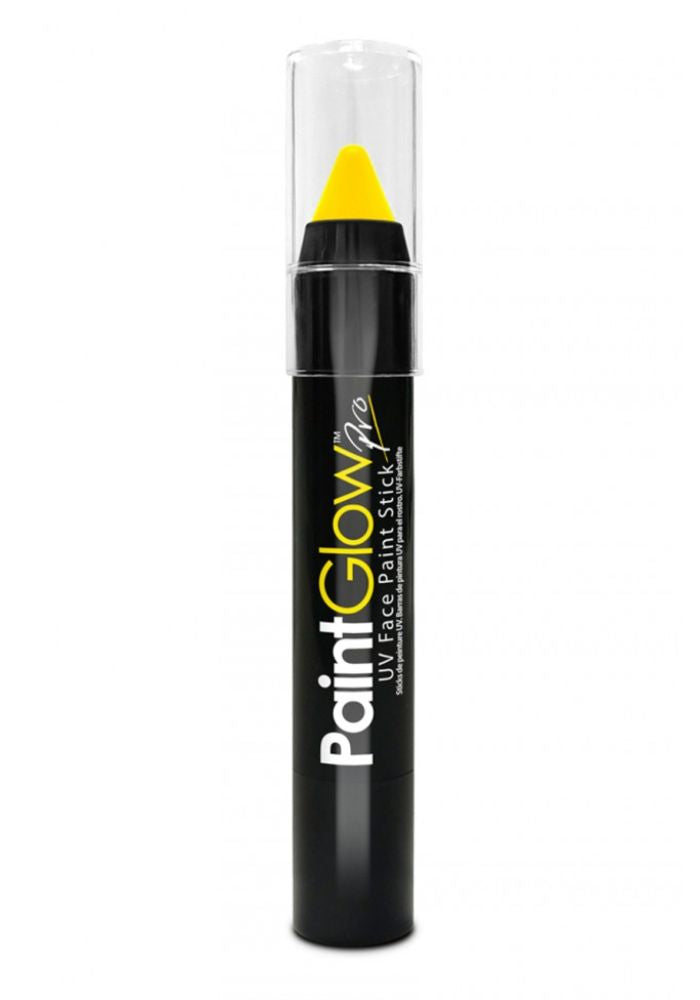 UV Face & Body Paint Stick Geel | Festivales